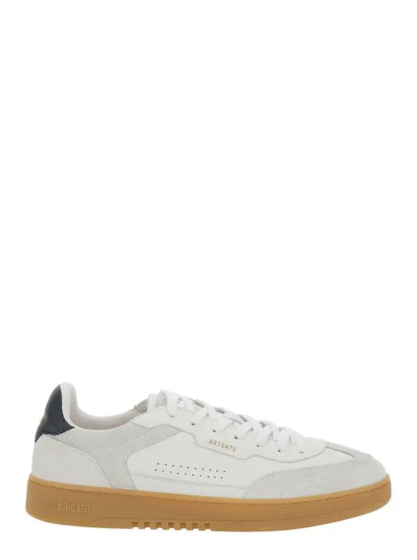 Axel Arigato Dice T-toe" Low Top Leather Sneakers With Logo Detailing - Multicolor