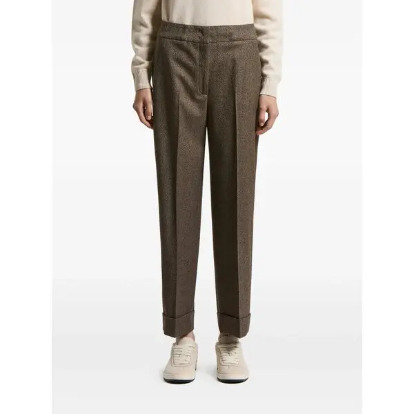 Peserico Tailored Trousers - Brown