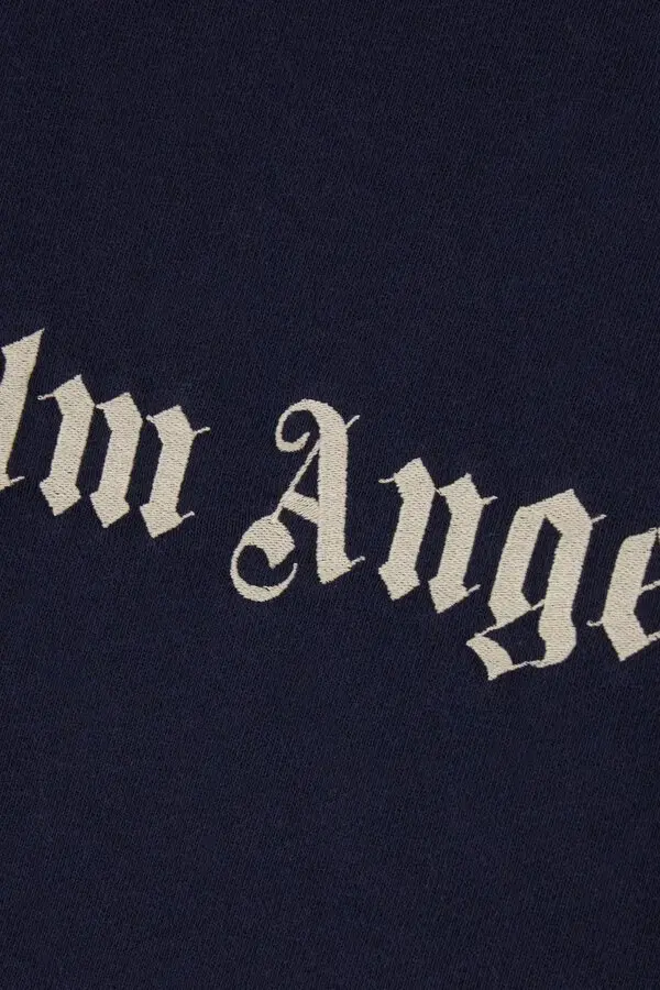Palm Angels Embroidered Logo Crewneck Sweatshirt