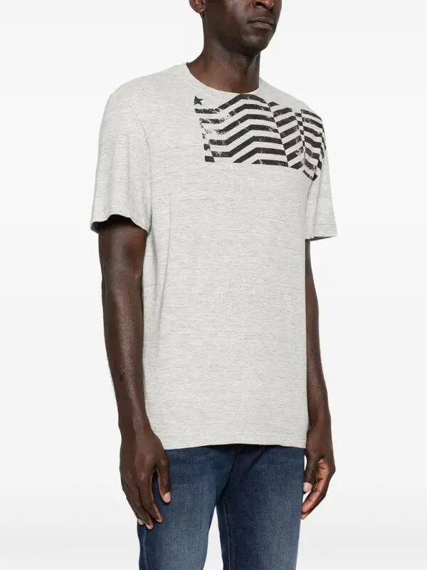 GOLDEN GOOSE Flag Print T-shirt