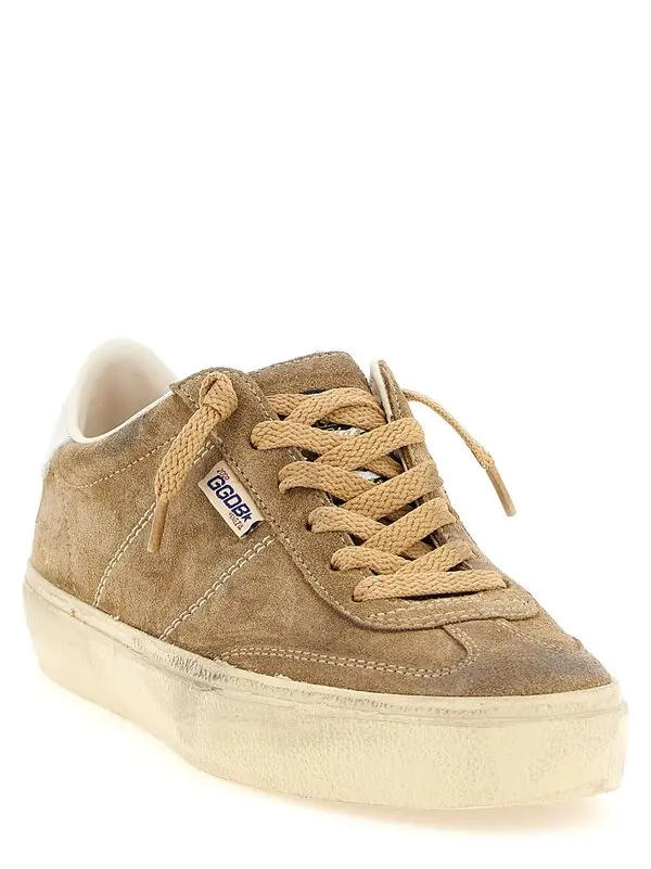 GOLDEN GOOSE Soul Star Suede Sneakers - Brown