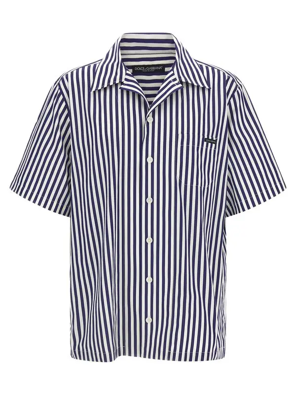 Dolce & Gabbana Striped Shirt - Blue