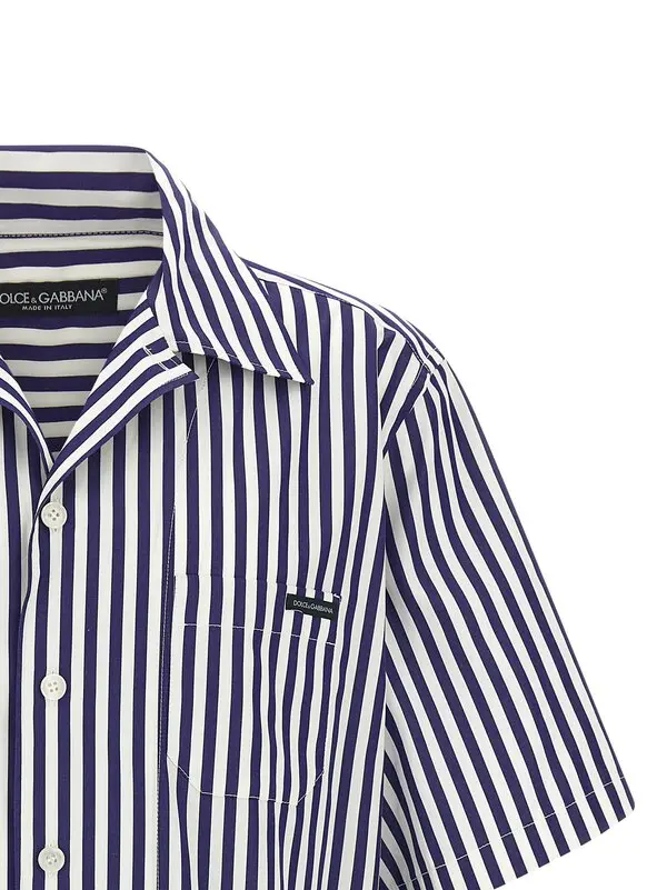 Dolce & Gabbana Striped Shirt - Blue