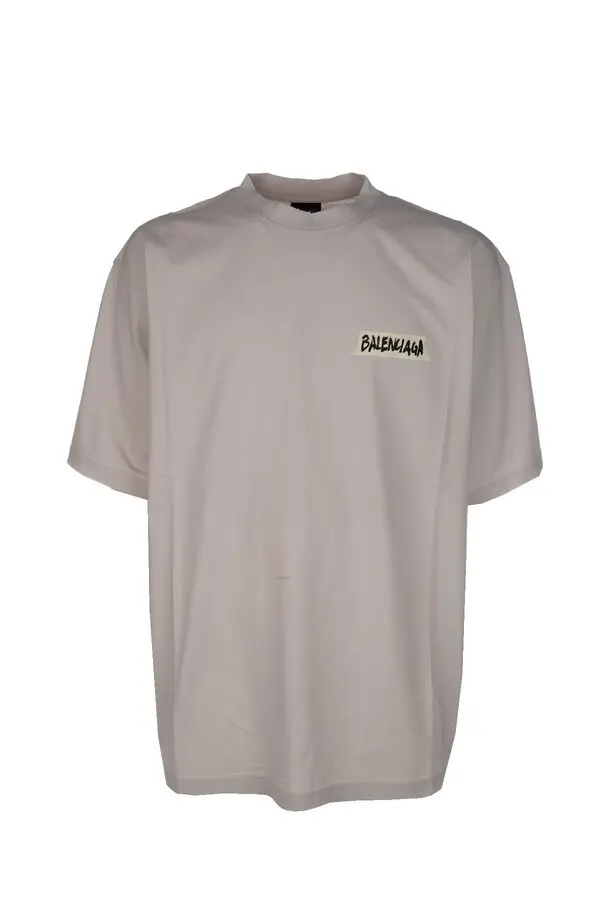 Balenciaga Logo T-shirt - Multicolor