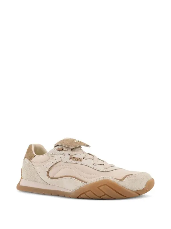 Fendi Wave Pulse Suede Sneakers - Multicolor
