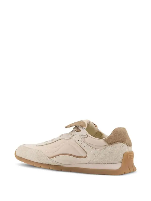 Fendi Wave Pulse Suede Sneakers - Multicolor