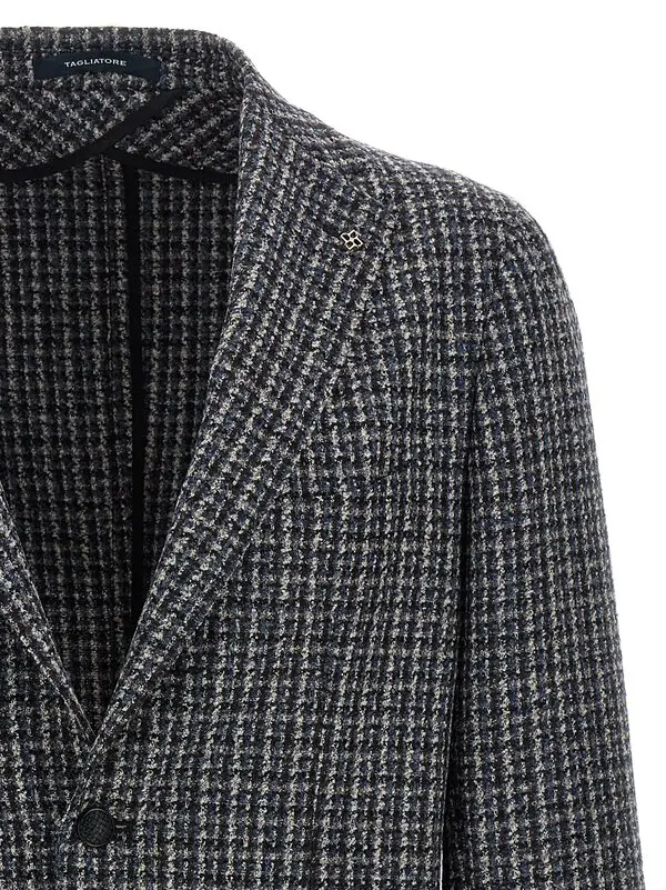 Tagliatore Blazer Tweed - Multicolor