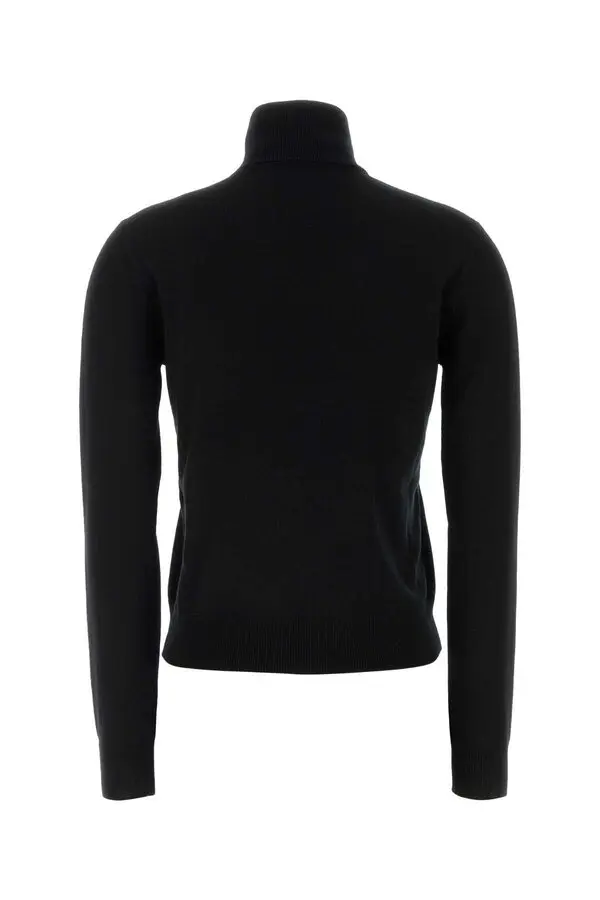 Gucci Black Wool Turtleneck Sweater