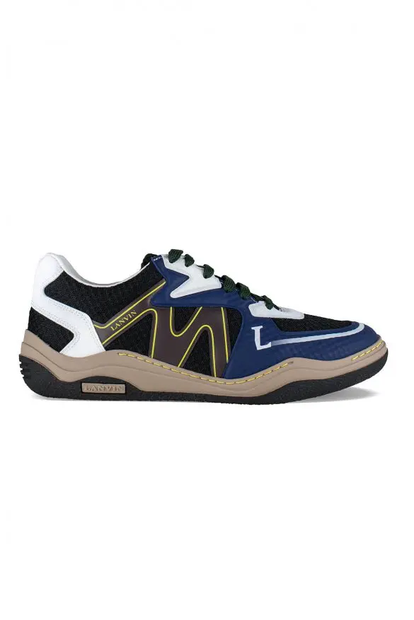 LANVIN Sneakers With Logo Detailing - Black