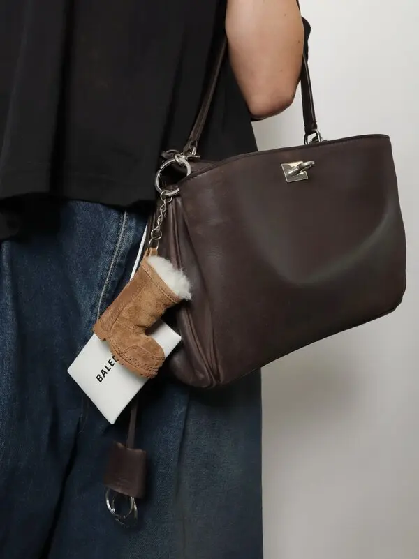 Balenciaga Rodeo S Leather Crossbody Bag - Multicolor