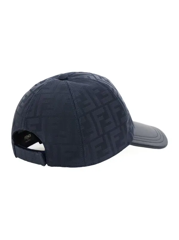 Fendi Ff Fabric Baseball Cap
