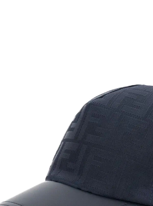 Fendi Ff Fabric Baseball Cap