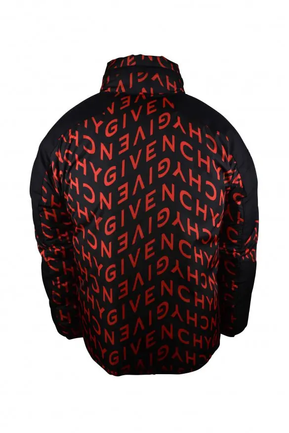 Givenchy Reversible Down Jacket With All-over Logo Print