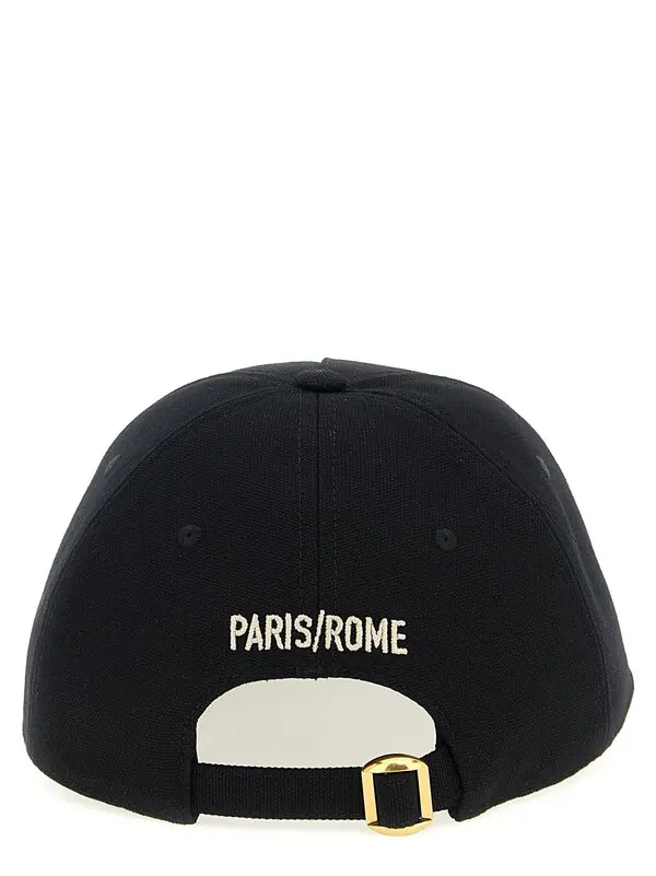 Valentino Garavani Chez Baseball Cap - Black