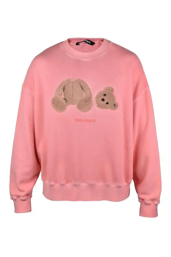 Palm Angels Teddy Bear Sweatshirt - Pink
