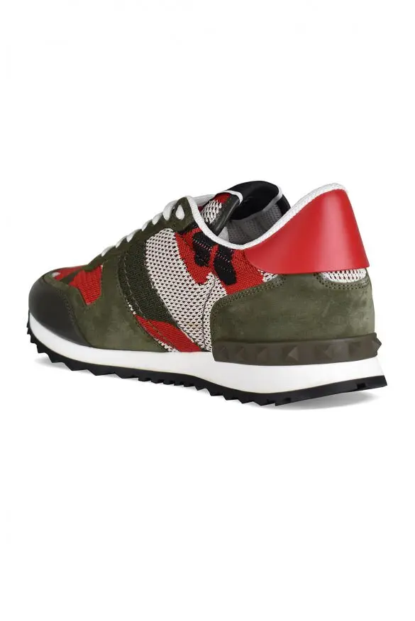 Valentino Garavani Rockrunner Sneakers - Yellow