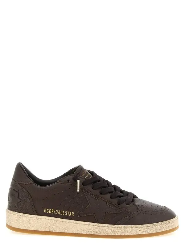 GOLDEN GOOSE Ball Star Sneakers - Brown