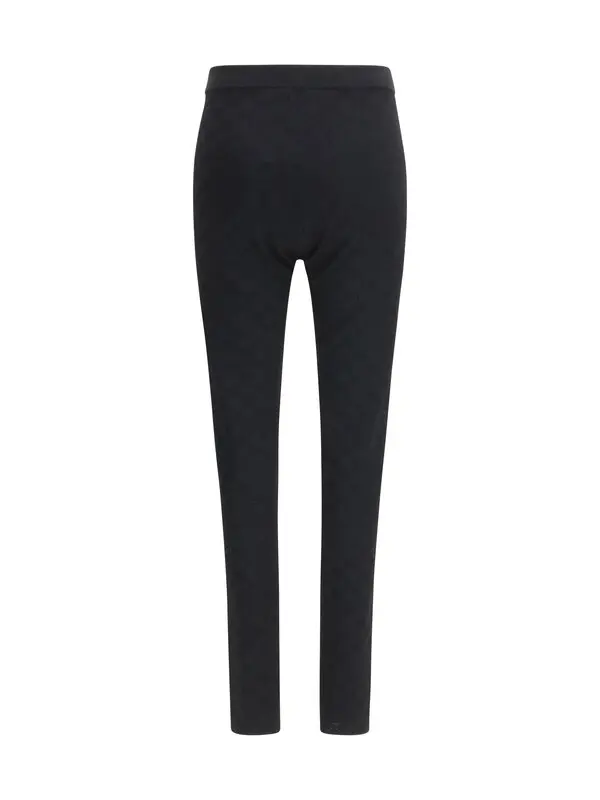 Gucci Elastic Gg Jacquard Leggings