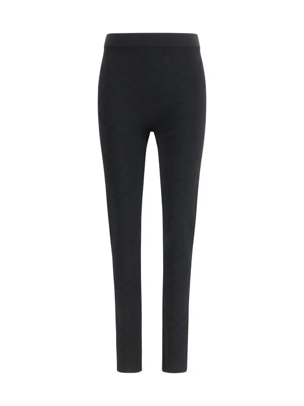 Gucci Elastic Gg Jacquard Leggings