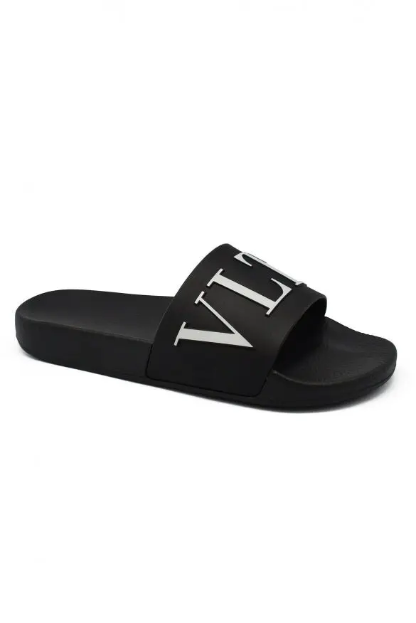 Valentino Garavani Vltn Flip Flops - Black