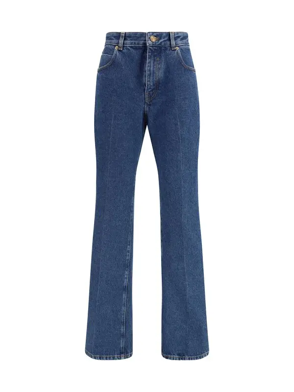 Balmain Straight-leg Jeans - Blue