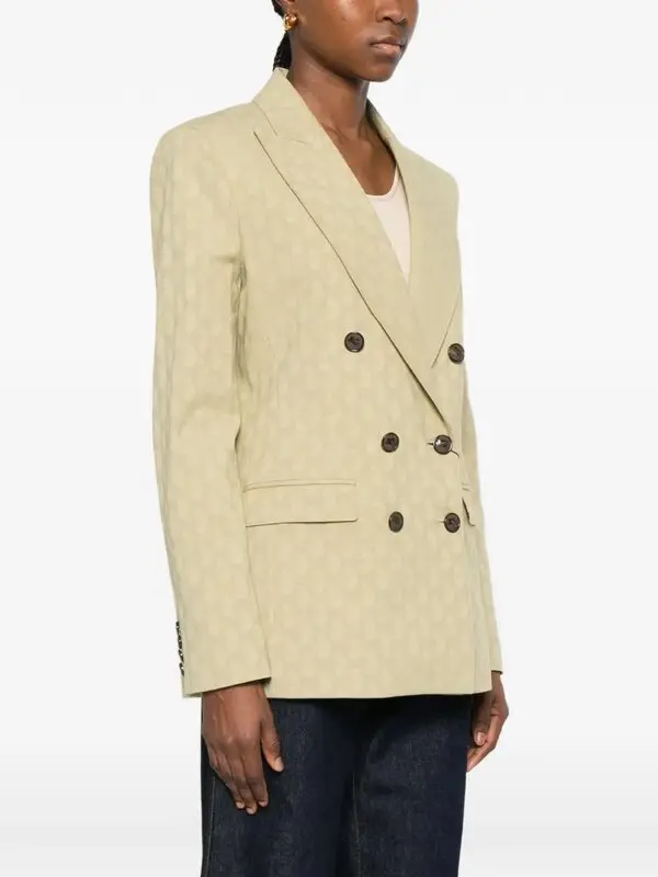 Etro Double-breasted Paisley Motif Blazer - Multicolor