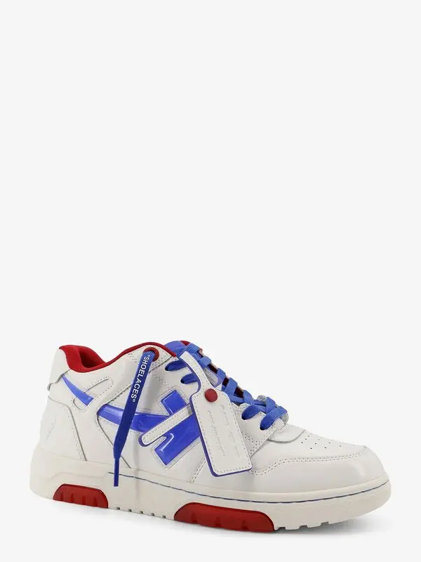 Off-White Out Of Office" Bubble Arrow Leather Sneakers
