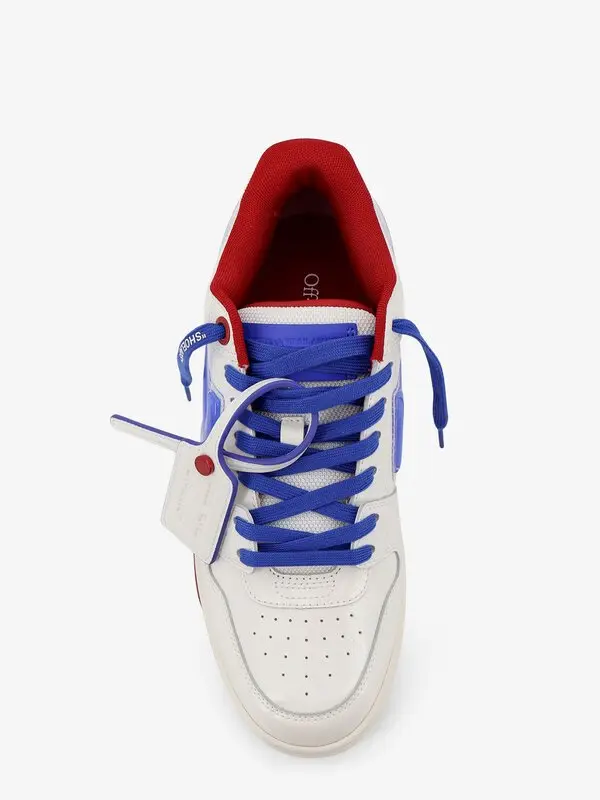 Off-White Out Of Office" Bubble Arrow Leather Sneakers
