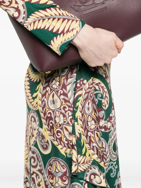 Etro Paisley Print Midi Dress - Multicolor
