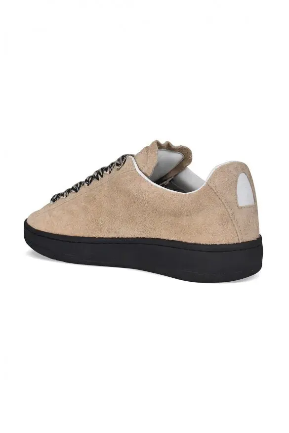 LANVIN Suede Lace Up Sneakers