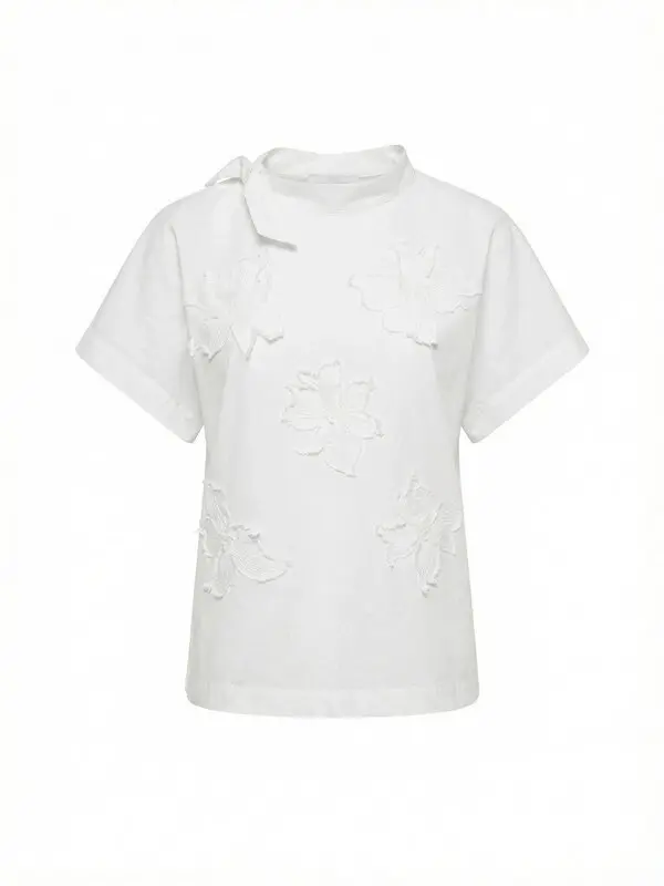 Peserico Embroidered Cotton Shirt