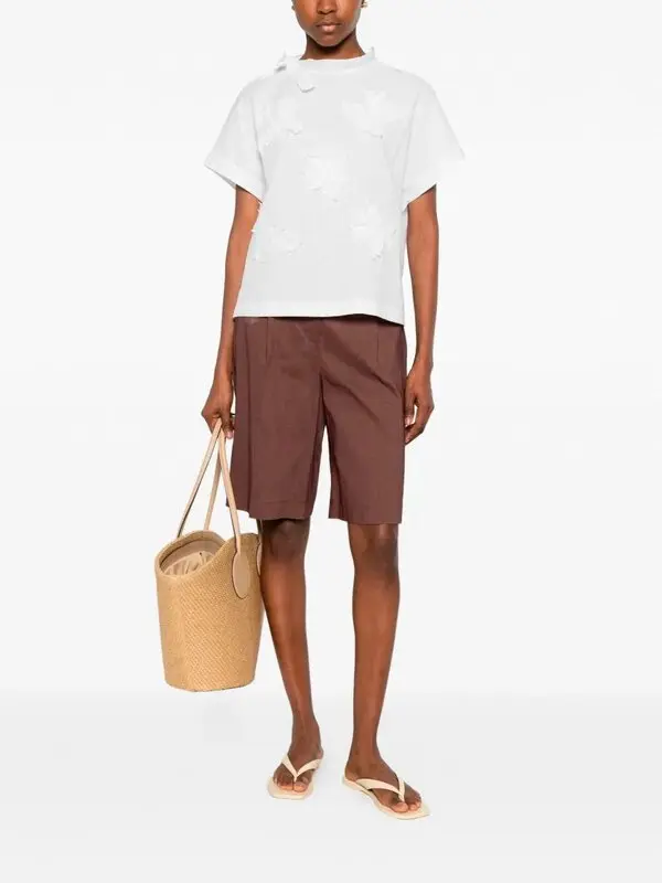 Peserico Embroidered Cotton Shirt