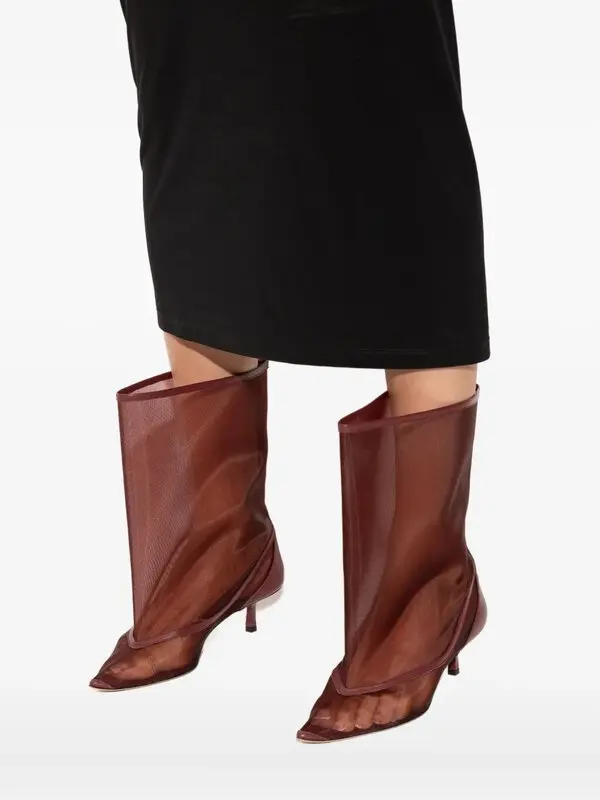 Jacquemus Tourni Mesh Boots - Multicolor