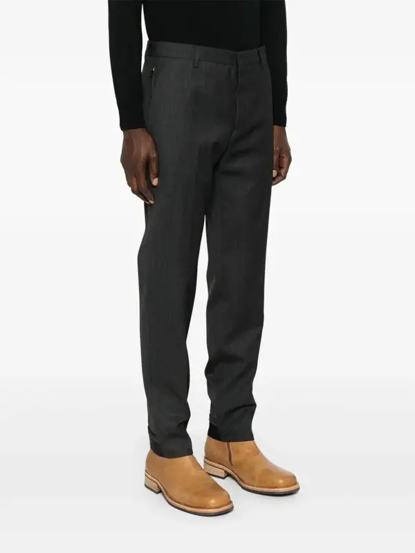 Prada Wool Slim Fit Trousers