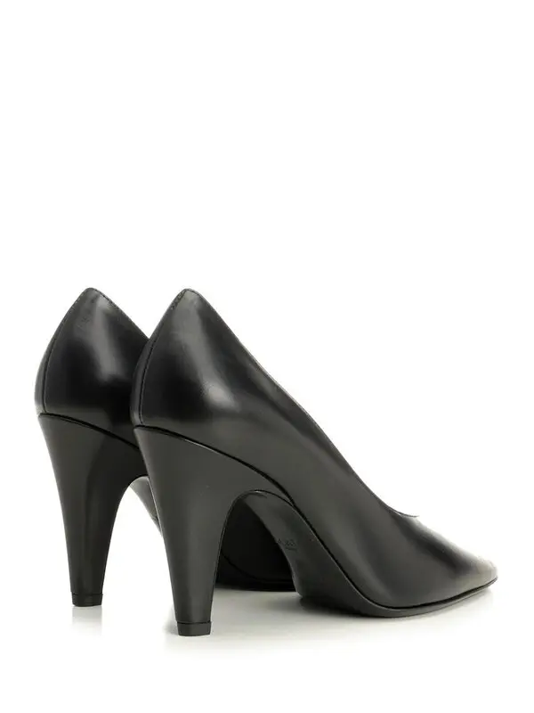 Alaïa 90 Leather Pumps - Black