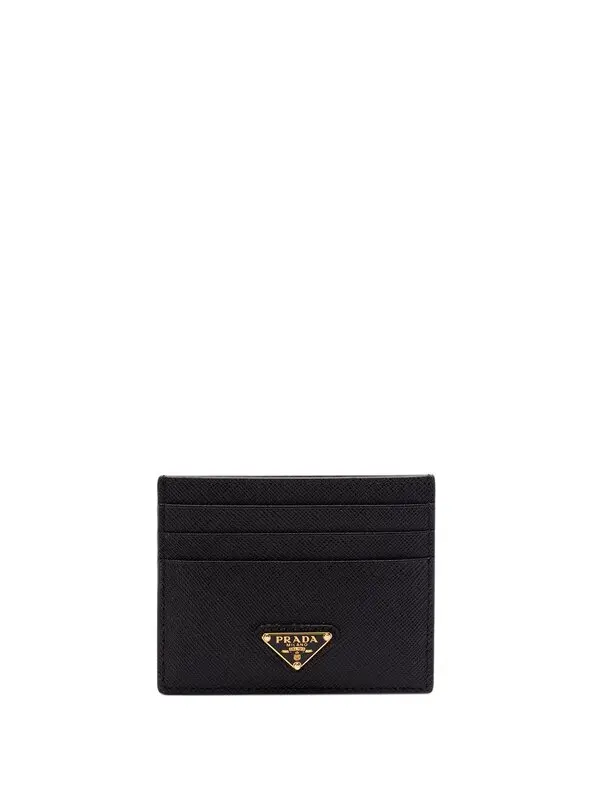 Prada Saffiano Leather Card Holder - Multicolor