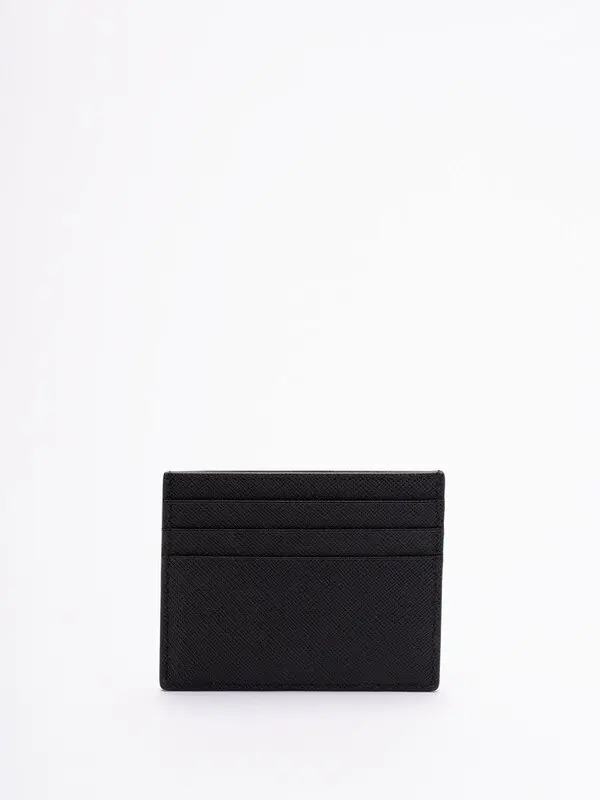 Prada Saffiano Leather Card Holder - Multicolor