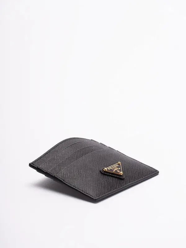 Prada Saffiano Leather Card Holder - Multicolor