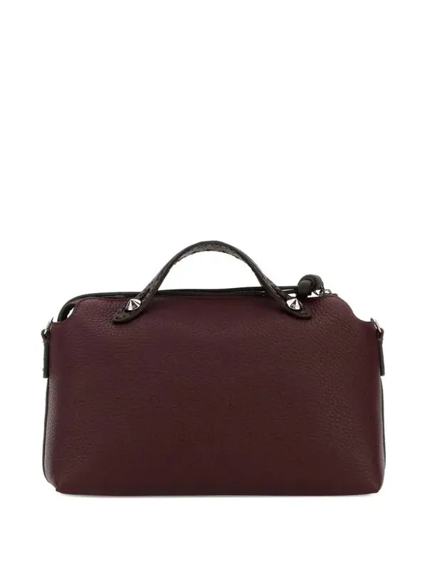 Fendi By The Way Soft Selleria Medium Bag With Macro Stitching - Red