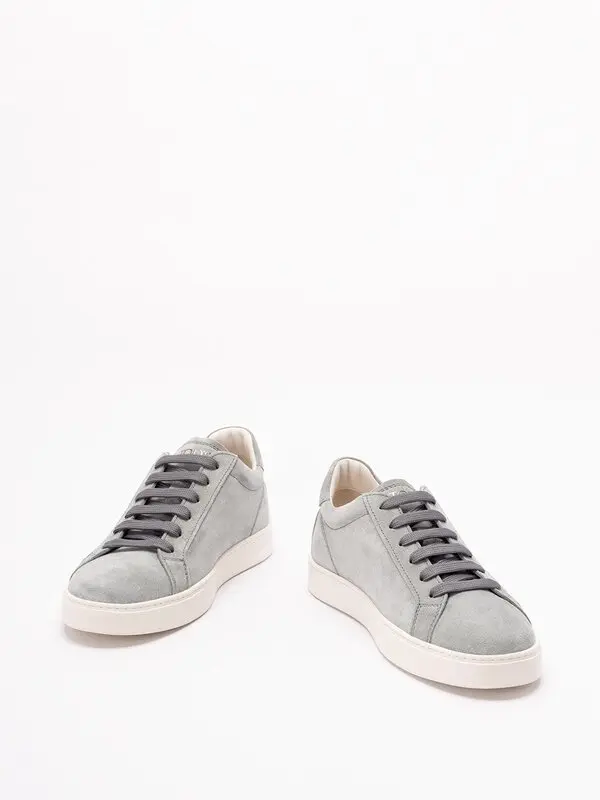 TOD'S Suede Lace-up Sneakers - Multicolor