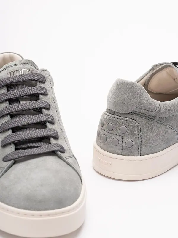 TOD'S Suede Lace-up Sneakers - Multicolor