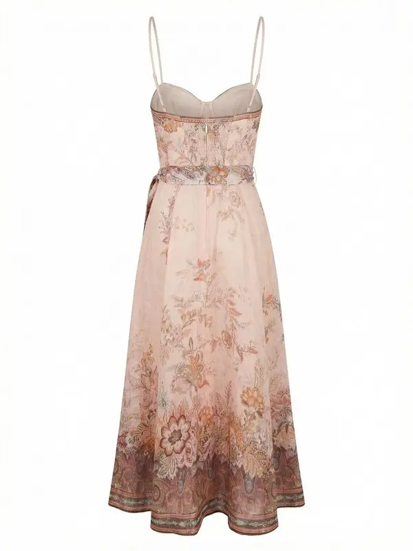Zimmermann Alchemy Structured Midi Dress