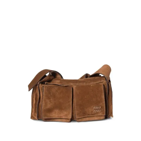 Miu Miu Suede Shoulder Bag