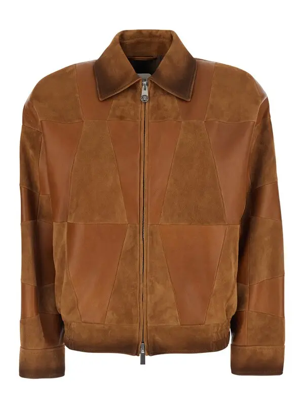 Versace Danimer Leather Jacket