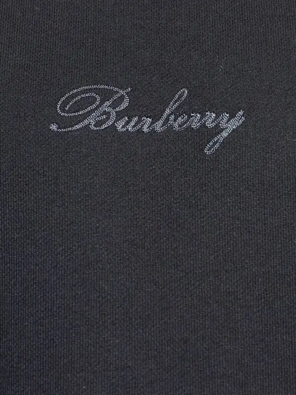 Burberry Crewneck Cotton Sweatshirt With Logo Print