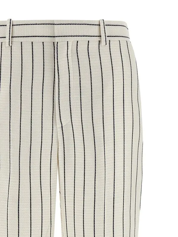 Balmain Striped Trousers