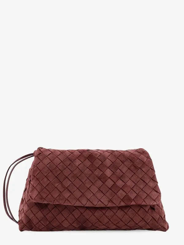 Bottega Veneta Suede Intrecciato Crossbody Bag - Multicolor