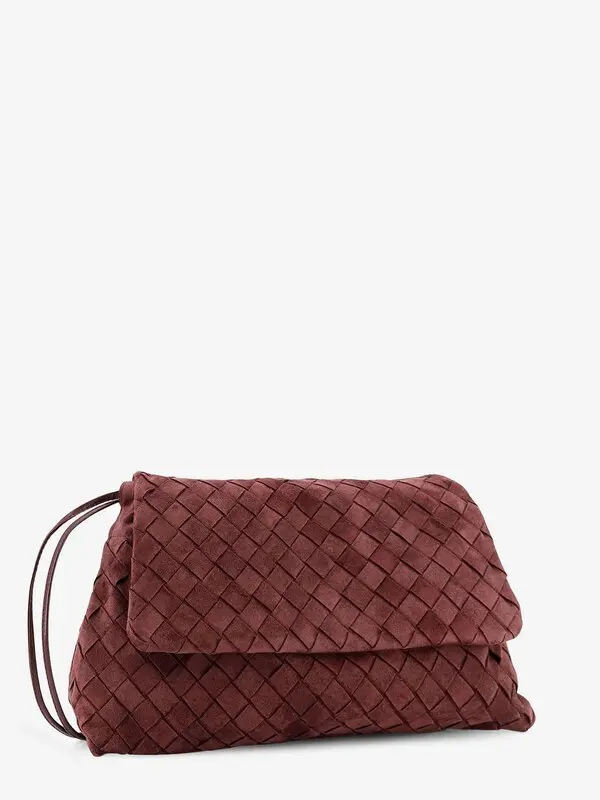Bottega Veneta Suede Intrecciato Crossbody Bag - Multicolor