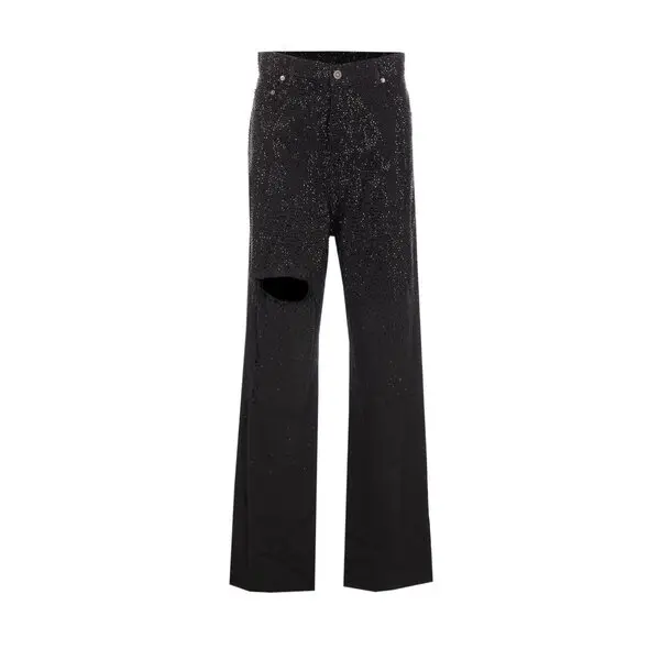 GOLDEN GOOSE Embellished Flare Jeans With Cut-out Detail