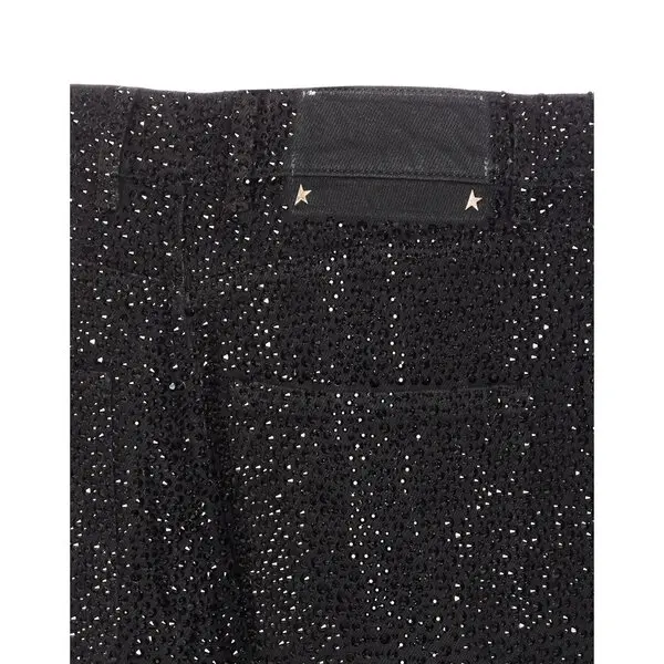GOLDEN GOOSE Embellished Flare Jeans With Cut-out Detail